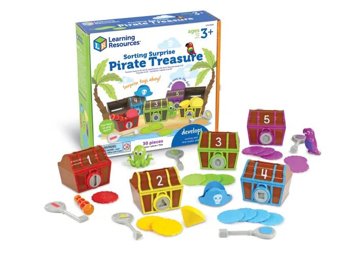 Sorting Surprise Pirate Treasure- Learning Resources – Lemon And ...