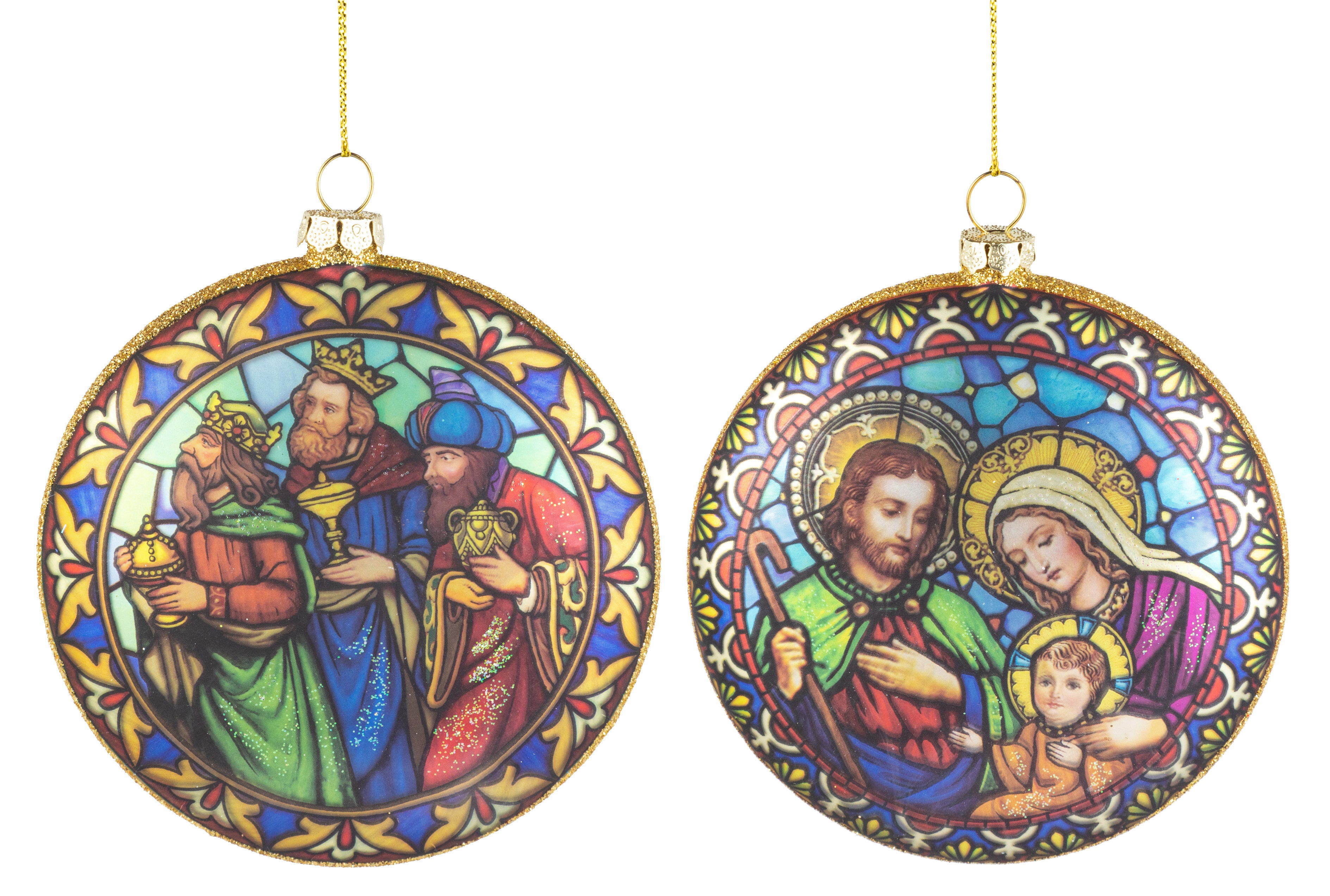 Nativity Glass Disk – Lemon And Lavender Toronto