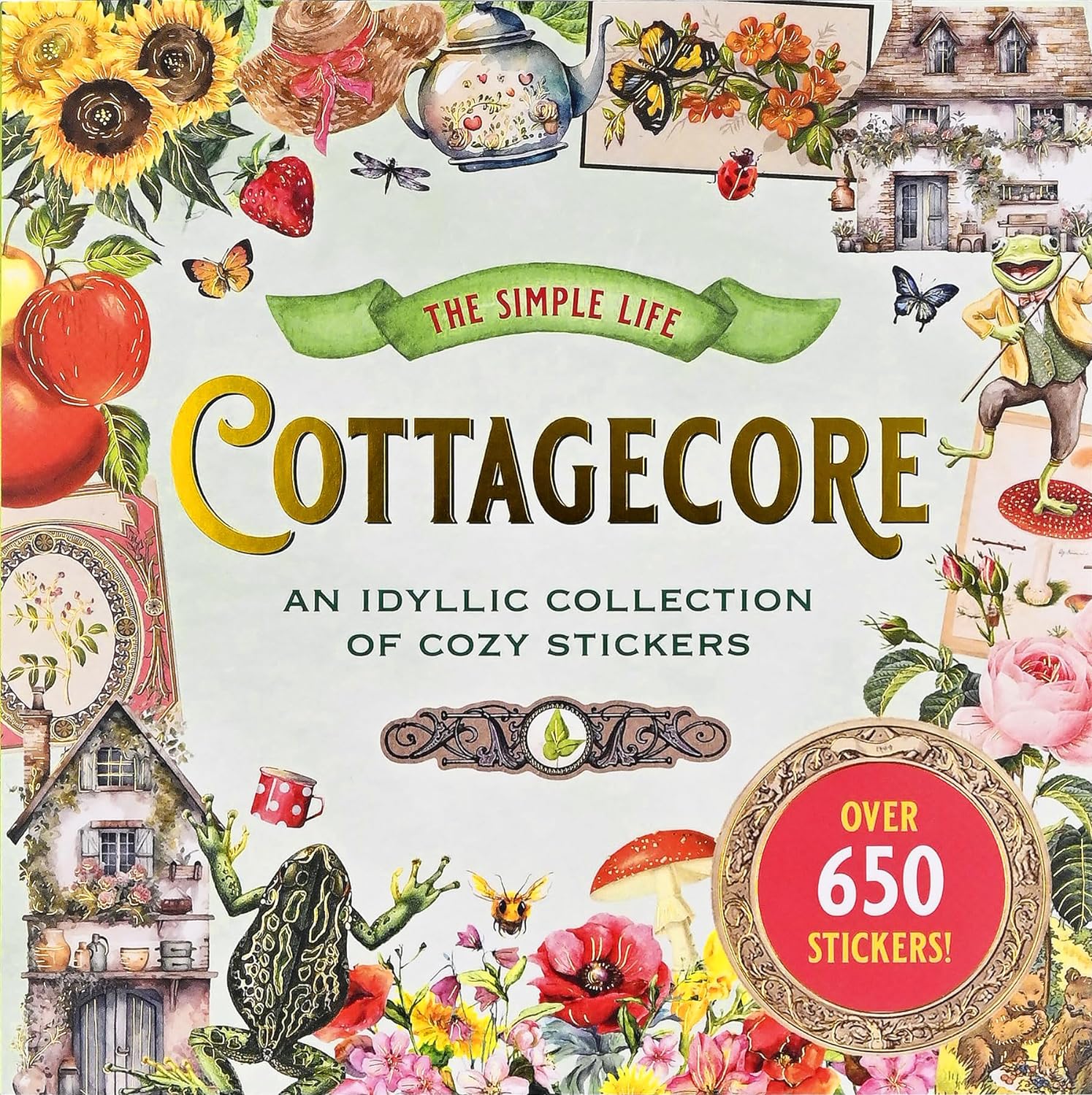 Cottagecore Sticker Book (over 650 stickers!) – Lemon And Lavender Toronto