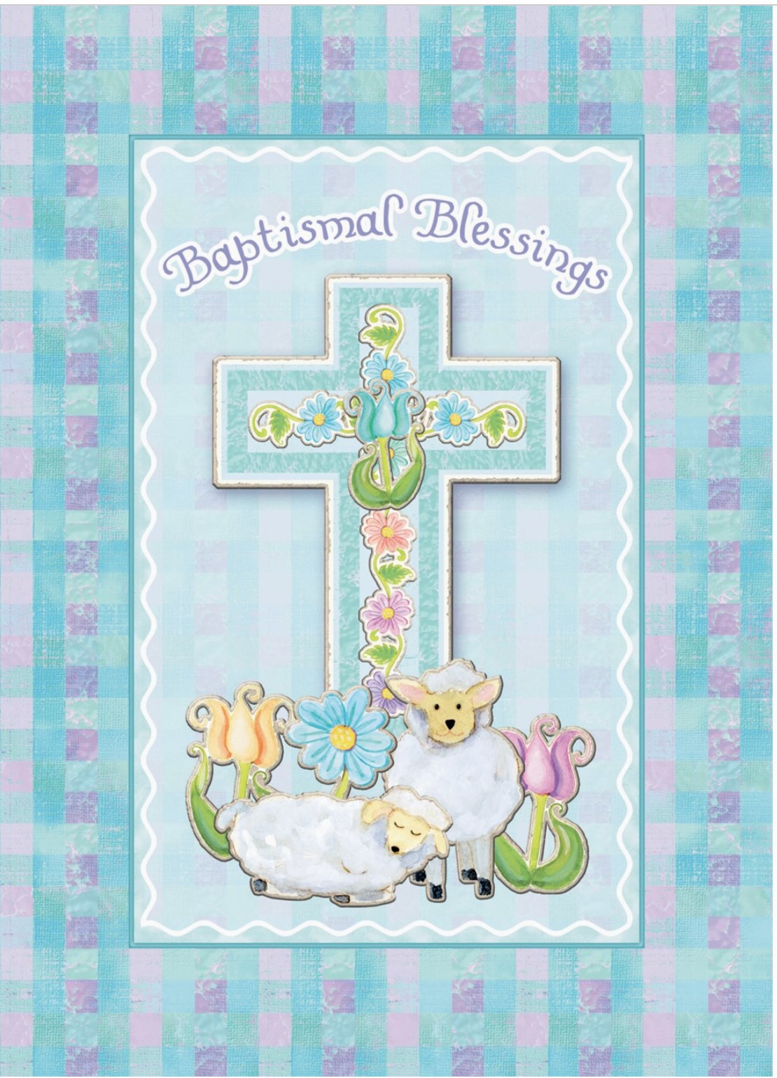 Jesus Loves Me - Faith Baby Congratulations Bookmark Card – Lemon And ...