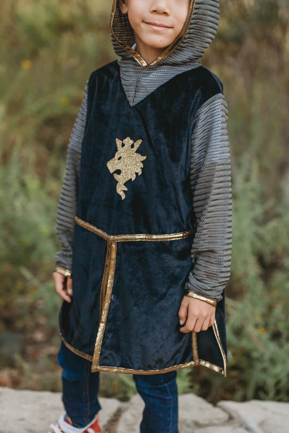 Knight Set with Tunic, Cape and Crown – Lemon And Lavender Toronto