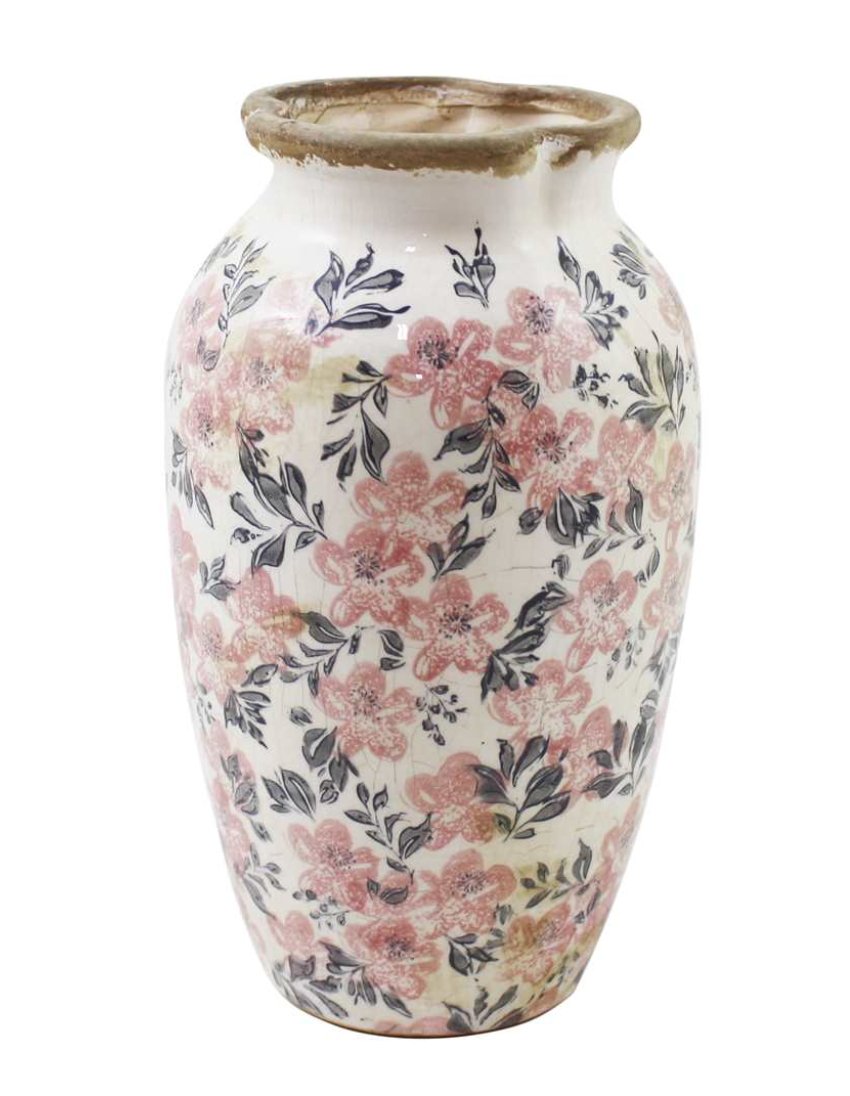 Rustic Pink Flower Vase – Lemon And Lavender Toronto