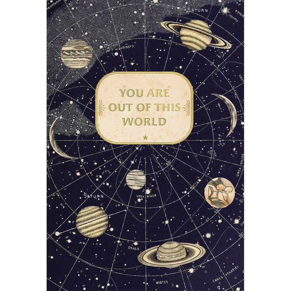 Solar System Birthday Card – Lemon And Lavender Toronto