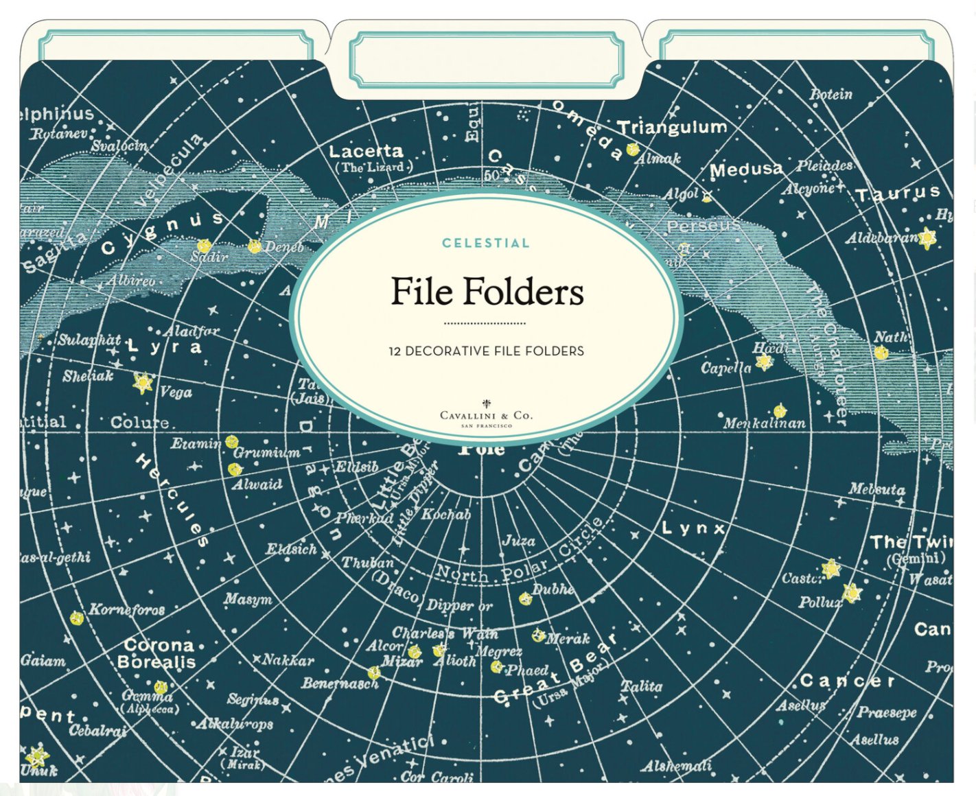 Celestial File Folders – Lemon And Lavender Toronto