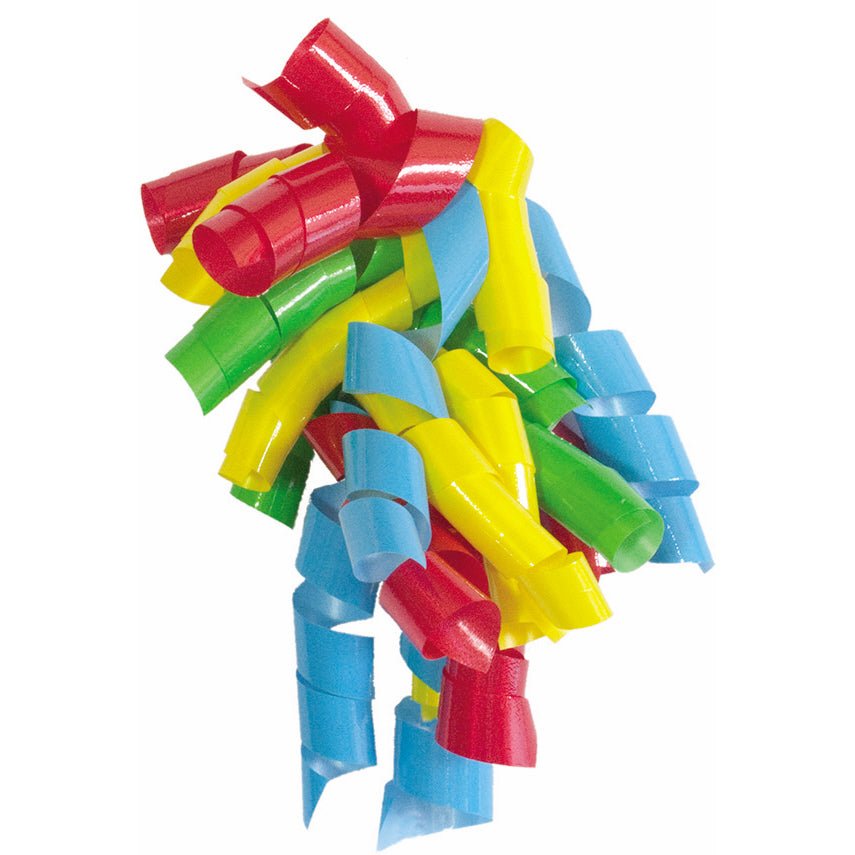 Copy of Large Curly Bow - Bright Primary Colours – Lemon And Lavender ...