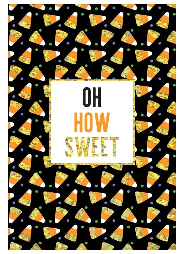 Halloween Card with Candy Corn – Lemon And Lavender Toronto