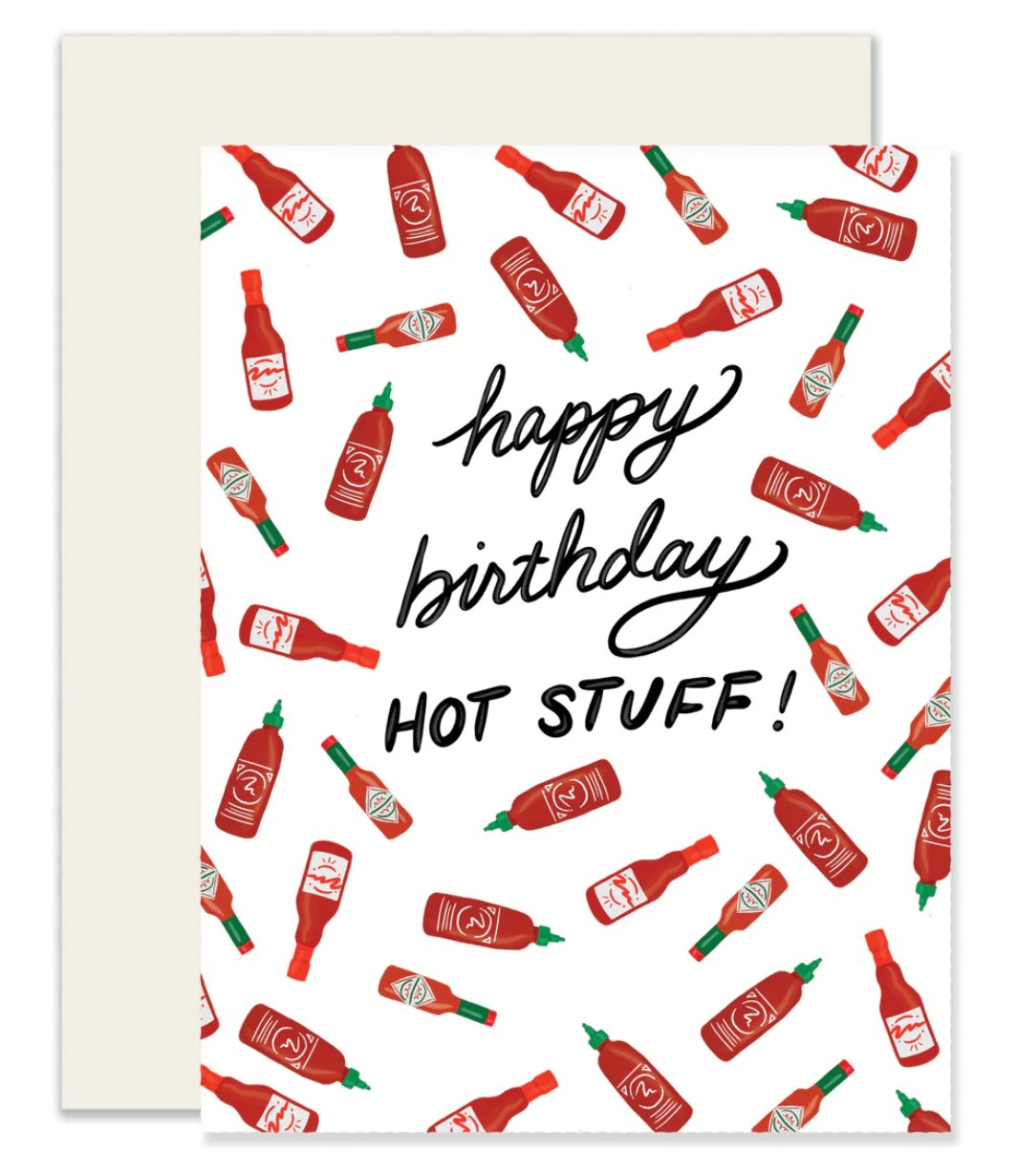 Hot Stuff Birthday Card – Lemon And Lavender Toronto