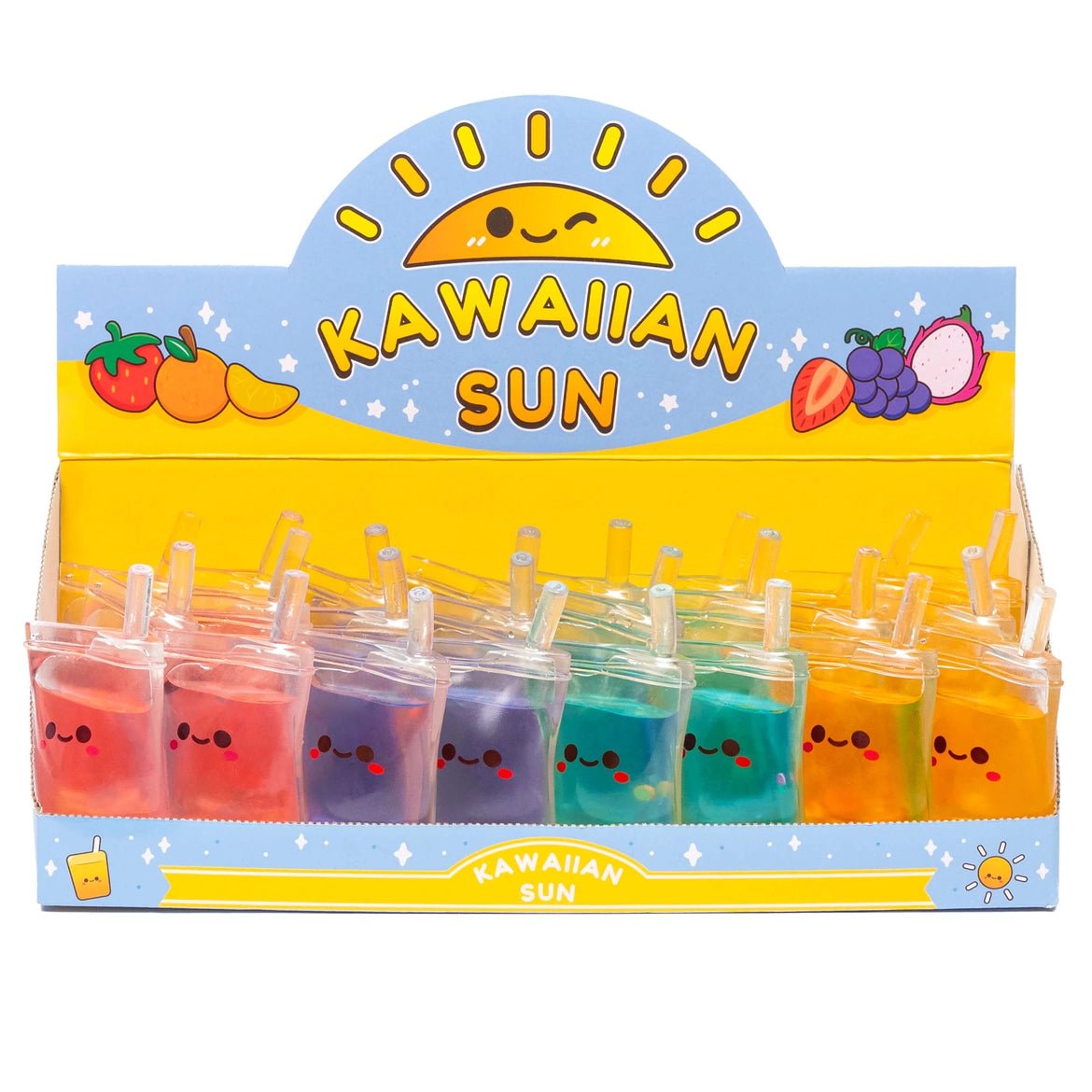 Kawaiian Sun Fruit Juice Squishy Sensory Toy – Lemon And Lavender Toronto