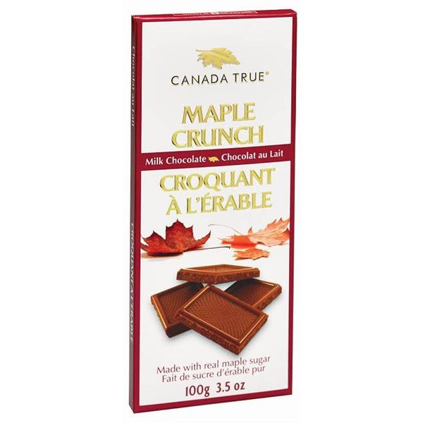 Maple Crunch Milk Chocolate Bar – Lemon And Lavender Toronto