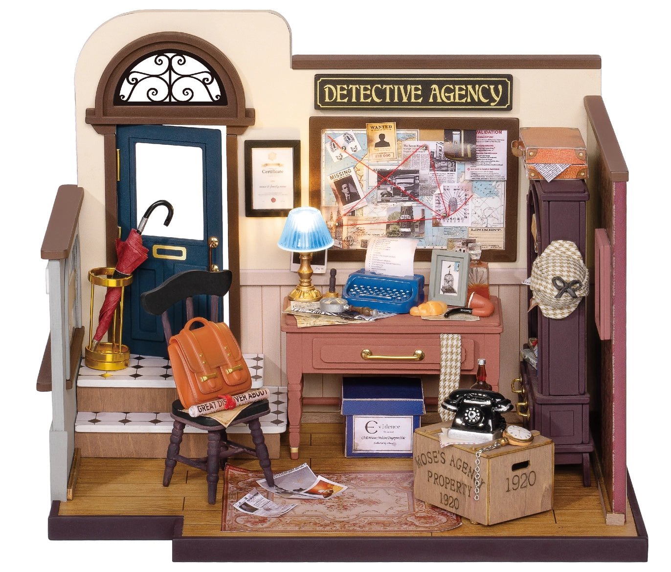 Mose's Detective Agency - Diy Miniature House – Lemon And Lavender Toronto