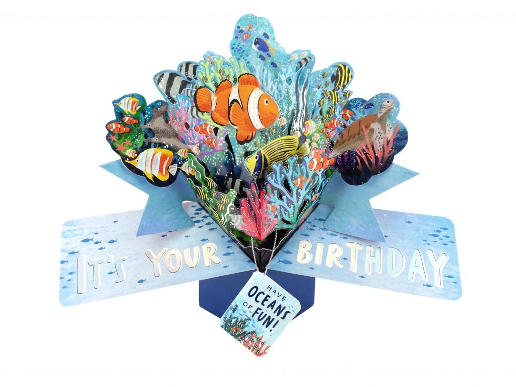 Ocean Pop Up Card – Lemon And Lavender Toronto