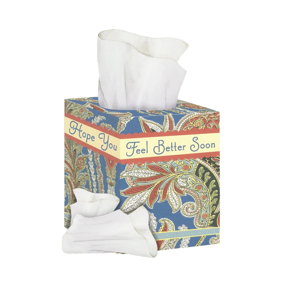 Paisley Tissue Box Get Well Soon- Card – Lemon And Lavender Toronto