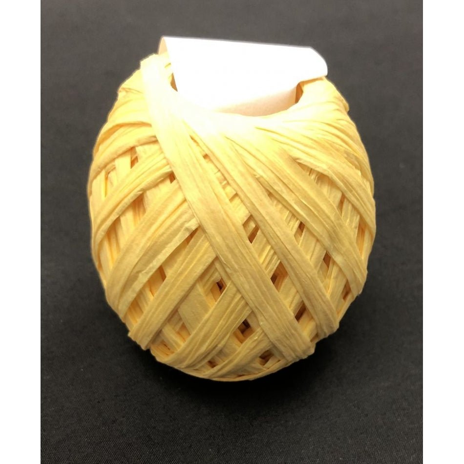 Paper Raffia Yellow Colour – Lemon And Lavender Toronto