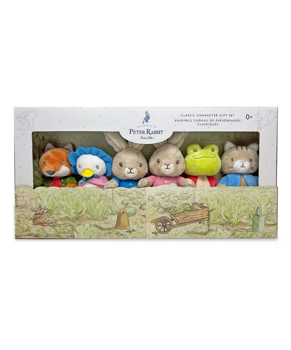 Peter Rabbit & Friends Beatrix Potter Classic Character Gift Set ...