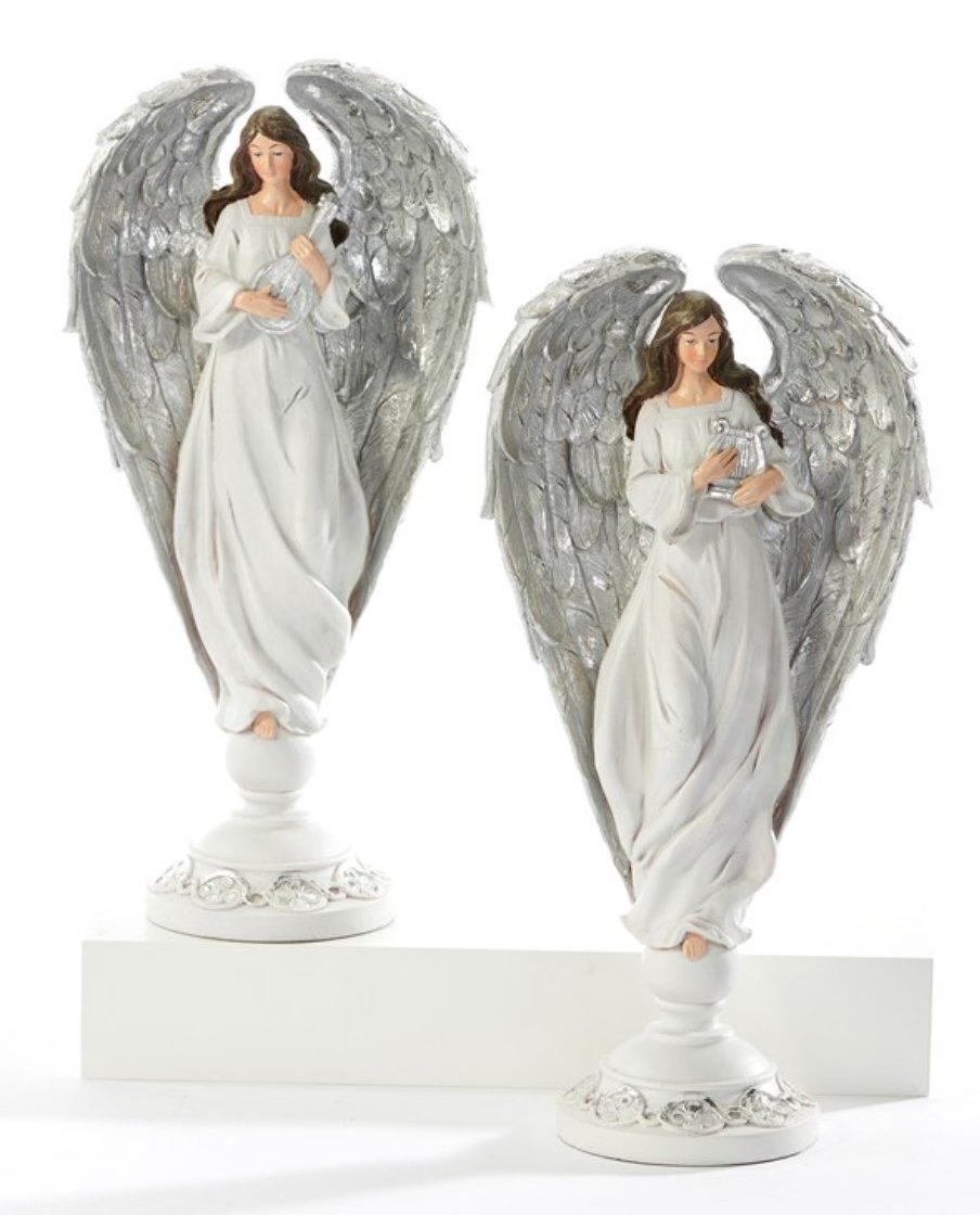 Silver Angel Figurine ( Sold Individually) – Lemon And Lavender Toronto