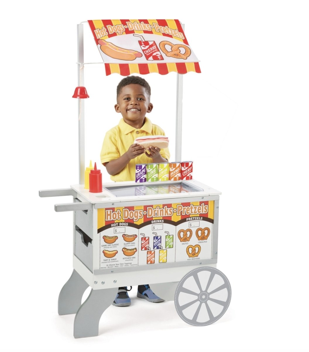 Snacks & Sweets Food Cart - NO BOX INCLUDED - PRE ASSEMBLED FLOOR MODE ...