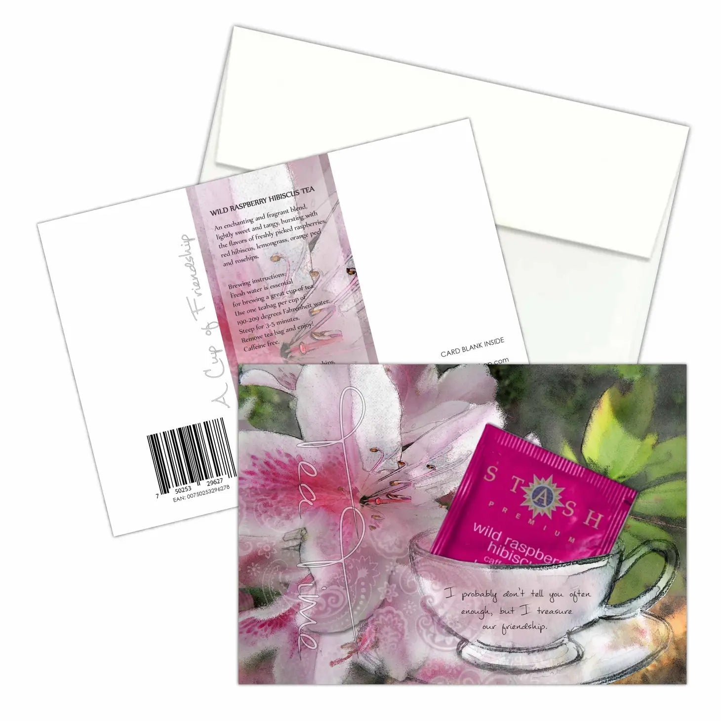 Tea Time Pink Lily Card – Lemon And Lavender Toronto