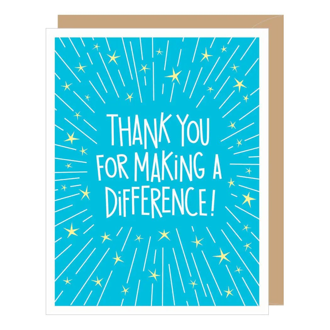 Thank You For Making A Difference - Goodbye Card – Lemon And Lavender ...