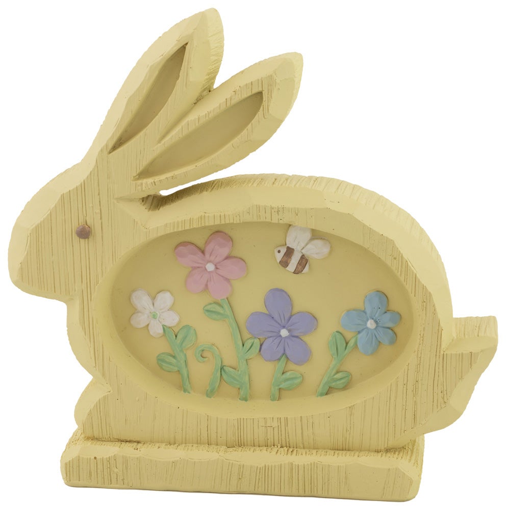 Yara Yellow Floral Bunny Decor – Lemon And Lavender Toronto